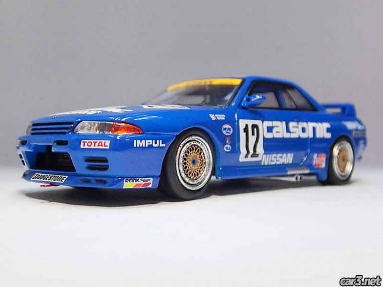 イノモデルの1/64日産スカイラインGT-R「カルソニック・チーム・インパル」INNO64 NISSAN SKYLINE GT-R R32 ...
